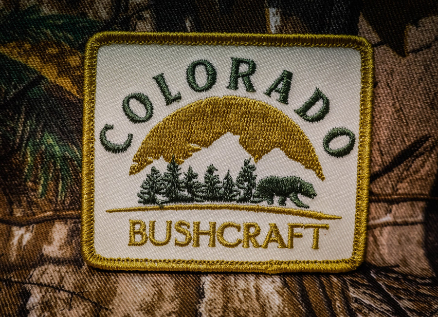 Colorado Bushcraft Patch USA Outdoor Camping Survival