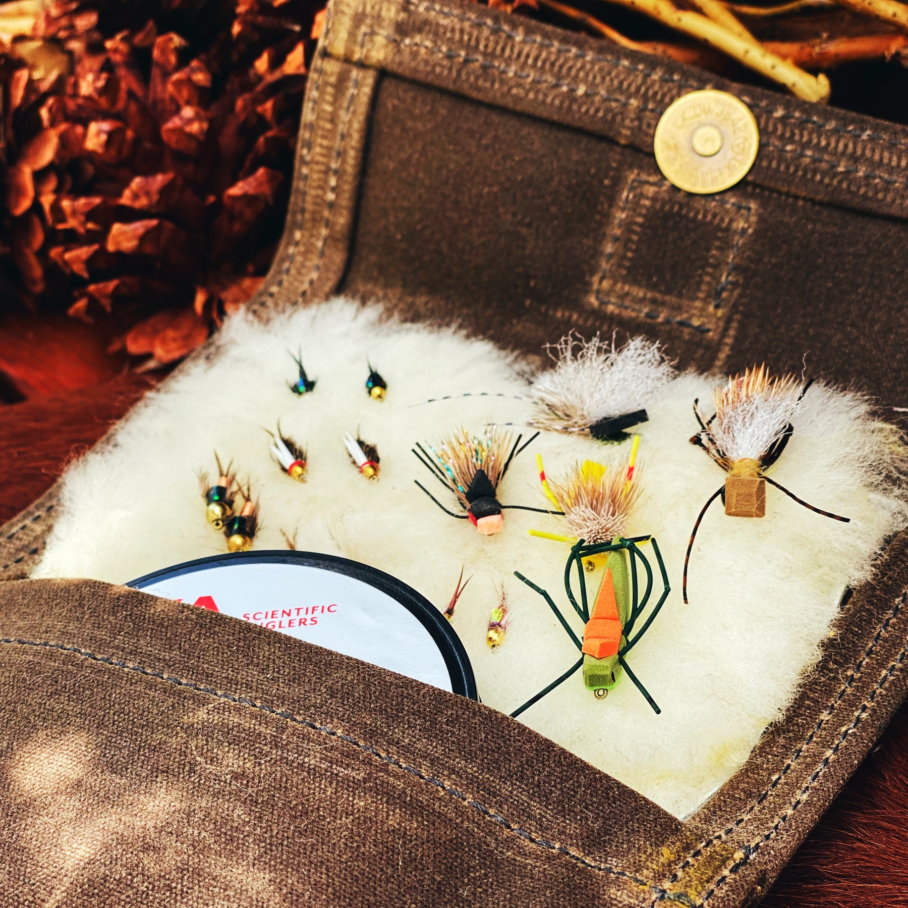 Waxed Canvas Bushcraft Single Pad Fly Wallet – Colorado Bushcraft